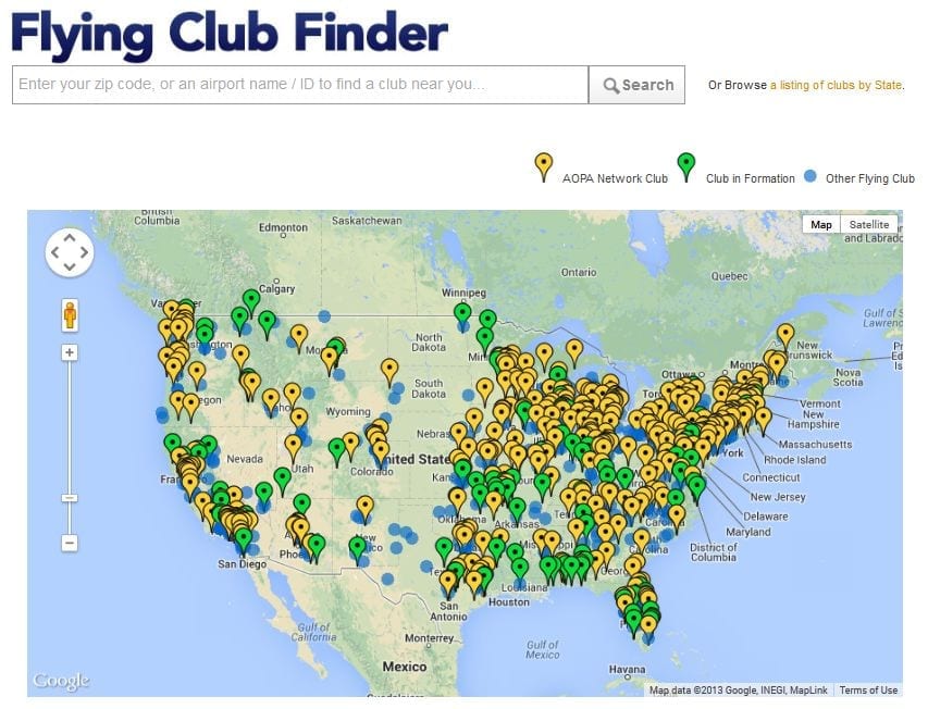 Flying clubs, old and new : Air Facts Journal