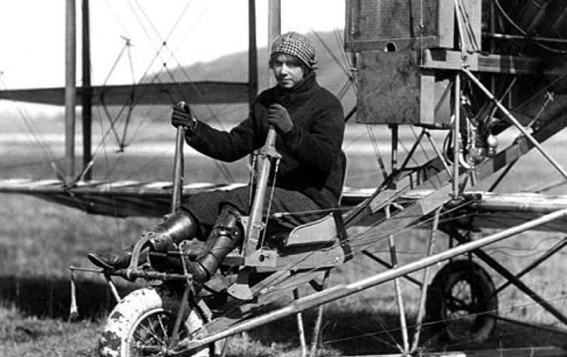 Competition in a man's sport: top six women in early US flight : Air ...