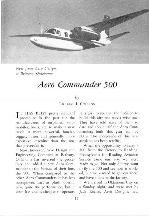 Those pilot reports - of the magazine variety : Air Facts Journal