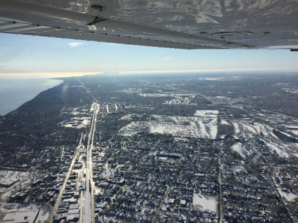 Thanks, Mom! Winter flying around Chicago : Air Facts Journal
