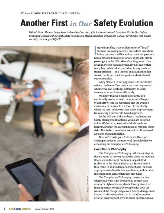 Debate: a kinder, gentler FAA? : Air Facts Journal