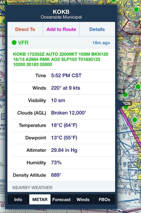 Go or No Go: coastal California flight : Air Facts Journal