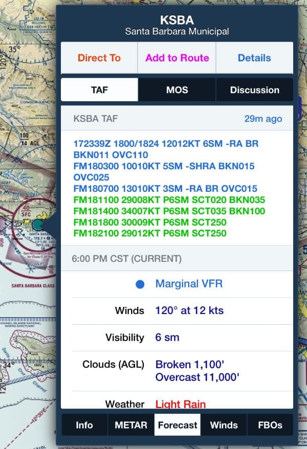 Go or No Go: coastal California flight : Air Facts Journal