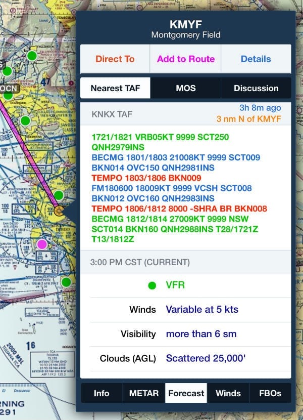 Go or No Go: coastal California flight : Air Facts Journal