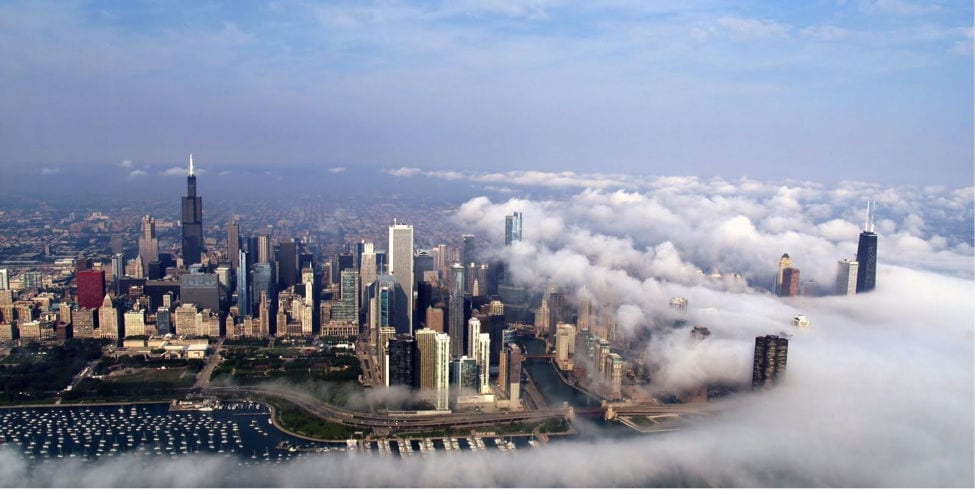 Flying to Chicago for an important mission : Air Facts Journal