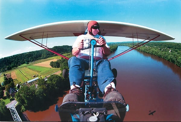 A new kind of open cockpit - first flight in a Breezy : Air Facts Journal