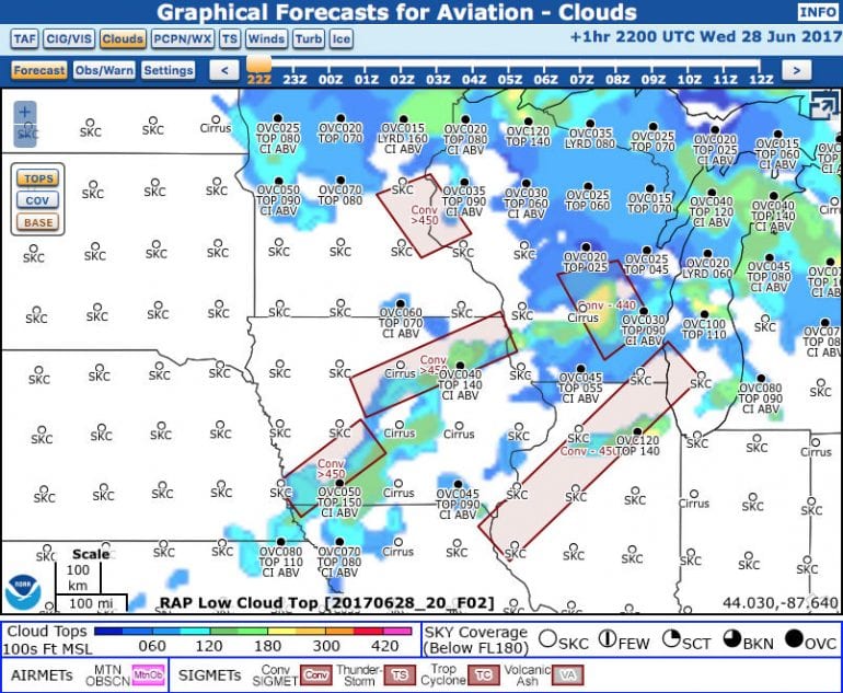The area forecast is going away - here's why that's bad news : Air ...