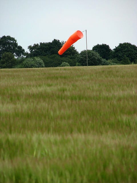 The runway behind you... : Air Facts Journal