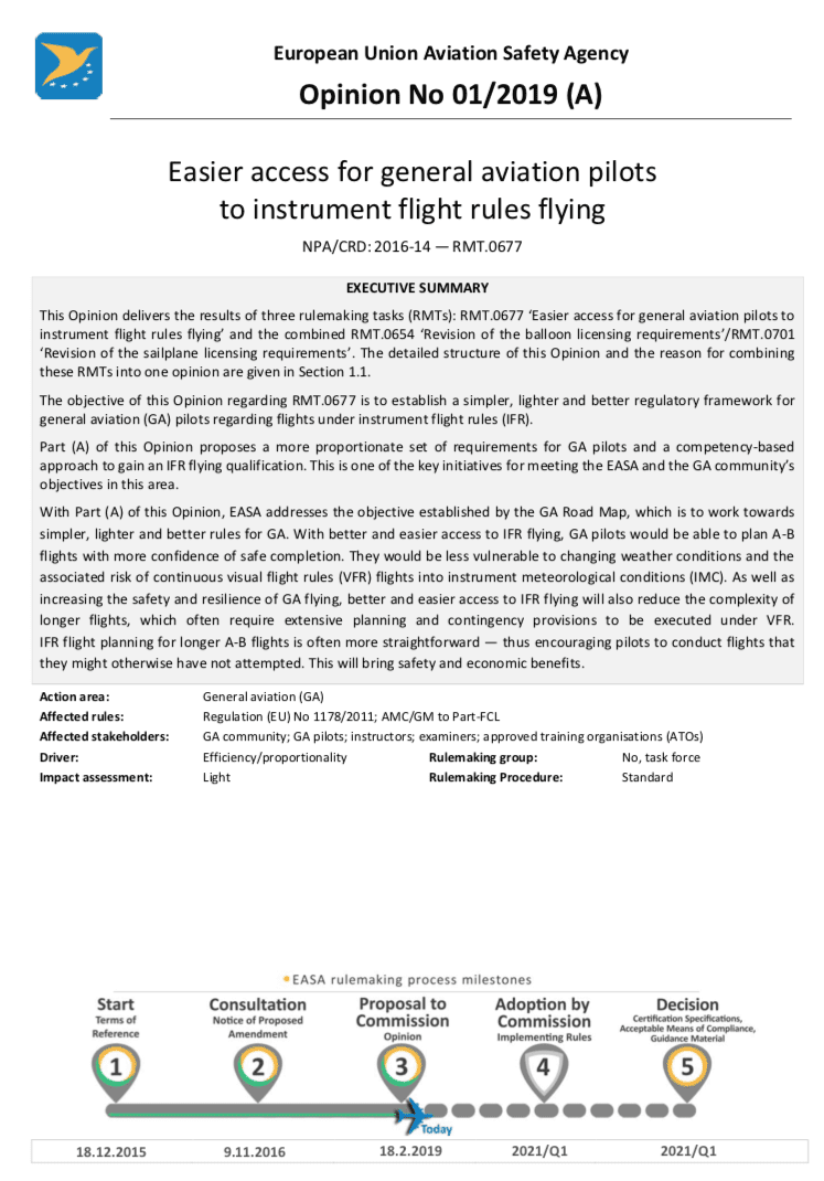 Do we need a basic instrument rating? : Air Facts Journal