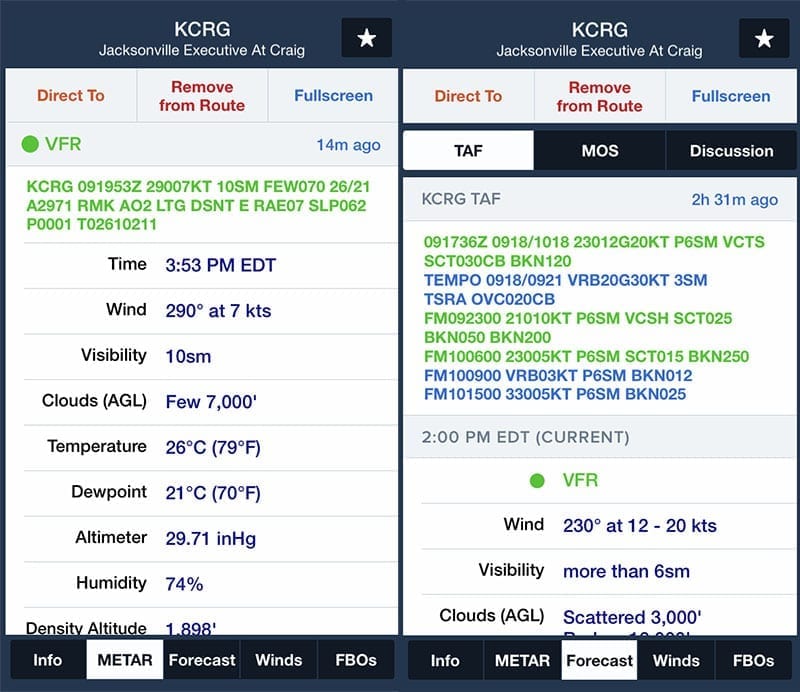 Go or No Go: flying to The Masters : Air Facts Journal