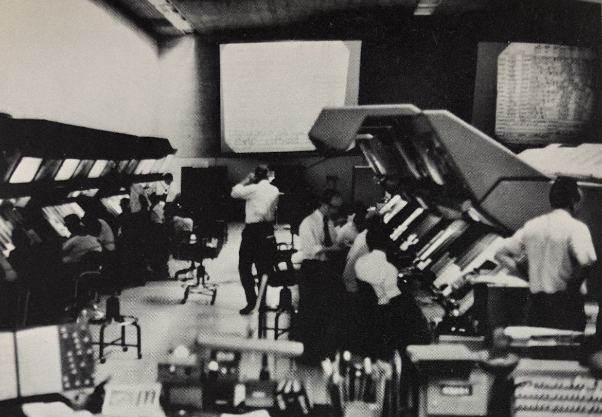 From the archives: Richard Collins goes behind the scenes at Center ...