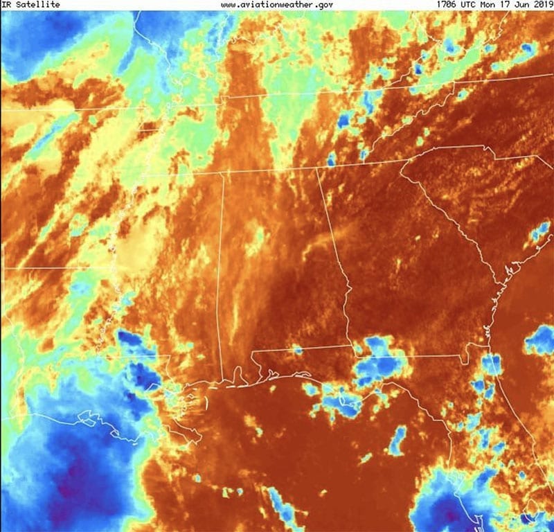 Go or No Go: summertime storms in Mississippi : Air Facts Journal