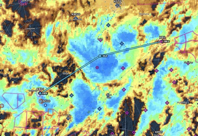 Go or No Go: IFR over the mountains : Air Facts Journal