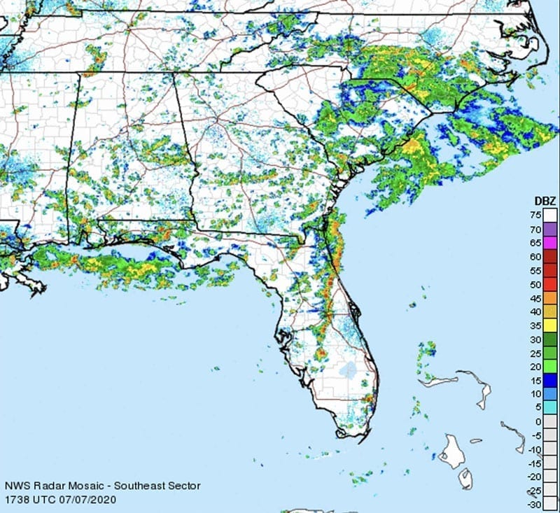 Go or No Go: dodging storms in the Southeast : Air Facts Journal