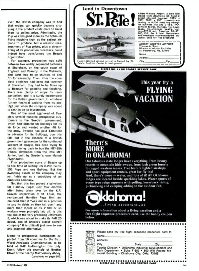 Are pilots rediscovering how to travel by light airplane? : Air Facts ...