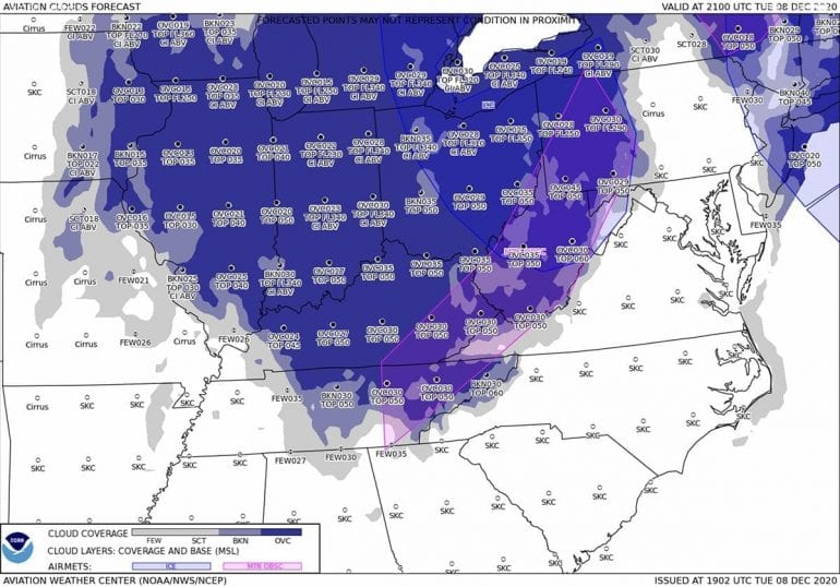 Go or No Go: above or below the clouds? : Air Facts Journal