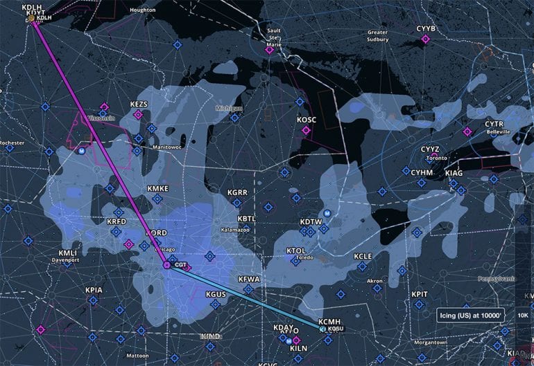 Go or No Go: over the ice at night? : Air Facts Journal