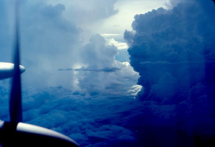 Friday Photo: thunderstorms over Cambodia : Air Facts Journal
