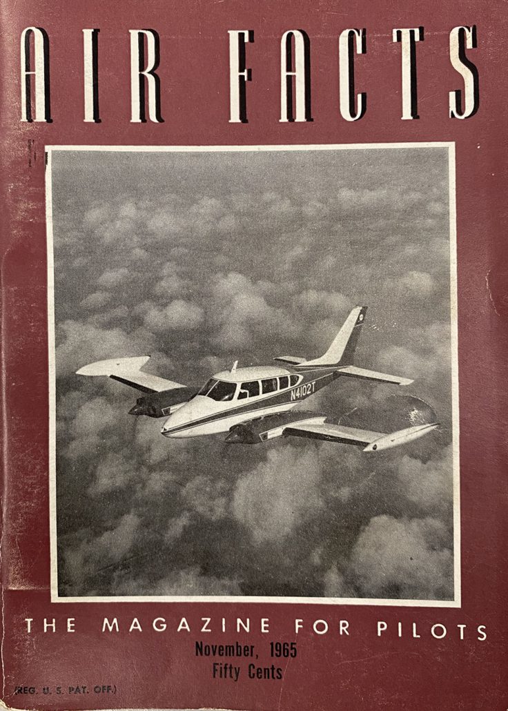 From the archives: long distance pilot Max Conrad : Air Facts Journal