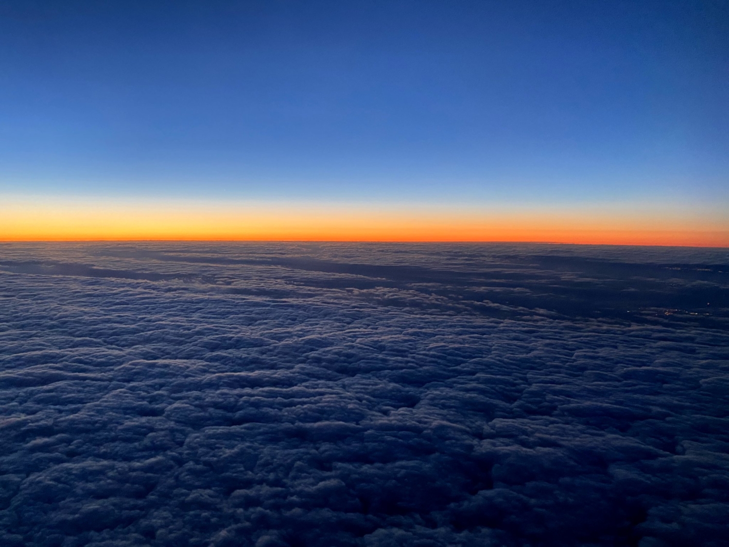 Caught above an overcast layer results in first encounter with IMC ...