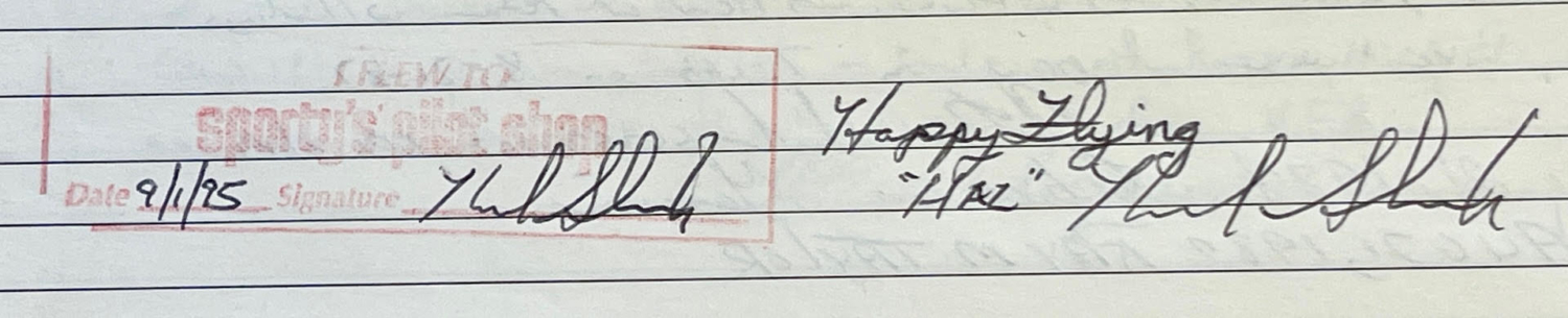 A dead stick landing and a chance encouter with Hal Shevers : Air Facts ...